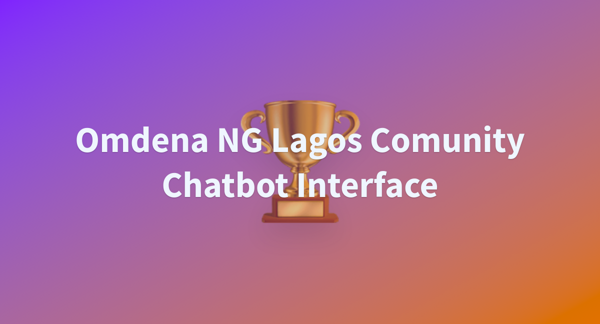RASA Chat Interface Streamlit - a Hugging Face Space by OmdenaLC RASA Chat Interface Streamlit - a Hugging Face Space by OmdenaLC
