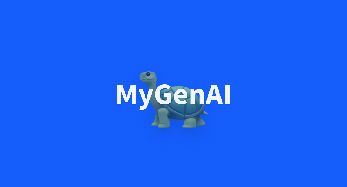 MyGenAI - a Hugging Face Space by RAOYS MyGenAI - a Hugging Face Space by RAOYS