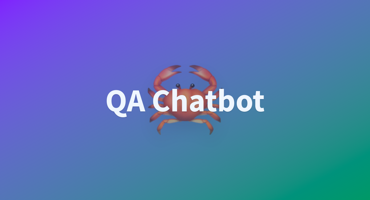 Shubham309/QA-chatbot at main Shubham309/QA-chatbot at main