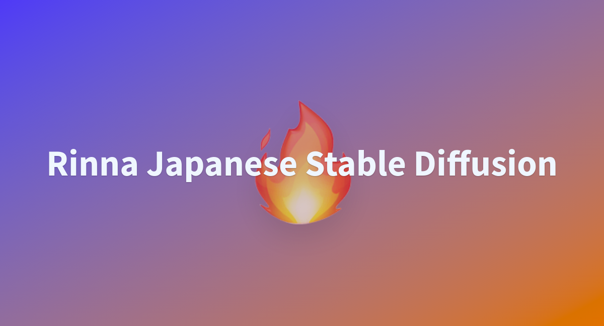 Vgi/rinna-japanese-stable-diffusion at main Vgi/rinna-japanese-stable-diffusion at main