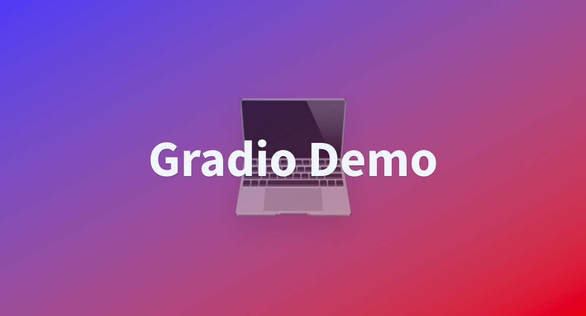 Gradio Demo - a Hugging Face Space by YaoLiu61 Gradio Demo - a Hugging Face Space by YaoLiu61
