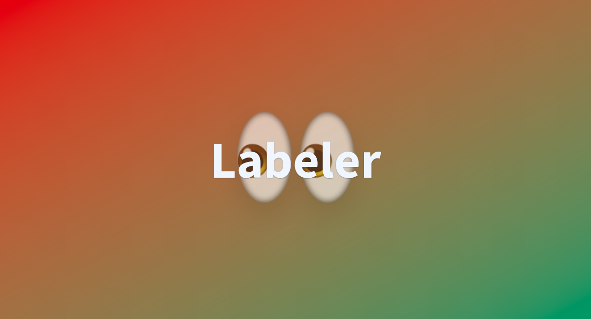 Labeler - a Hugging Face Space by active-learning Labeler - a Hugging Face Space by active-learning