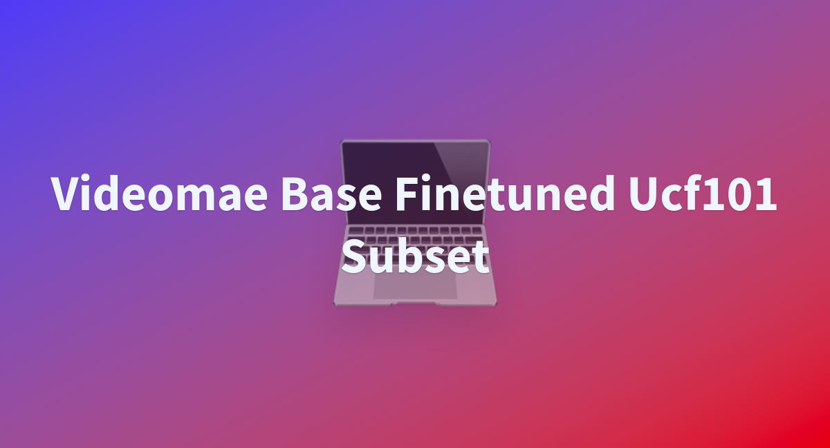 Videomae Base Finetuned Ucf101 Subset - a Hugging Face Space by andalpopsie Videomae Base Finetuned Ucf101 Subset - a Hugging Face Space by andalpopsie