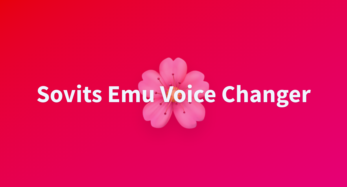 inference_main.py · chitsanfei/sovits-emu-voice-changer at main inference_main.py · chitsanfei/sovits-emu-voice-changer at main