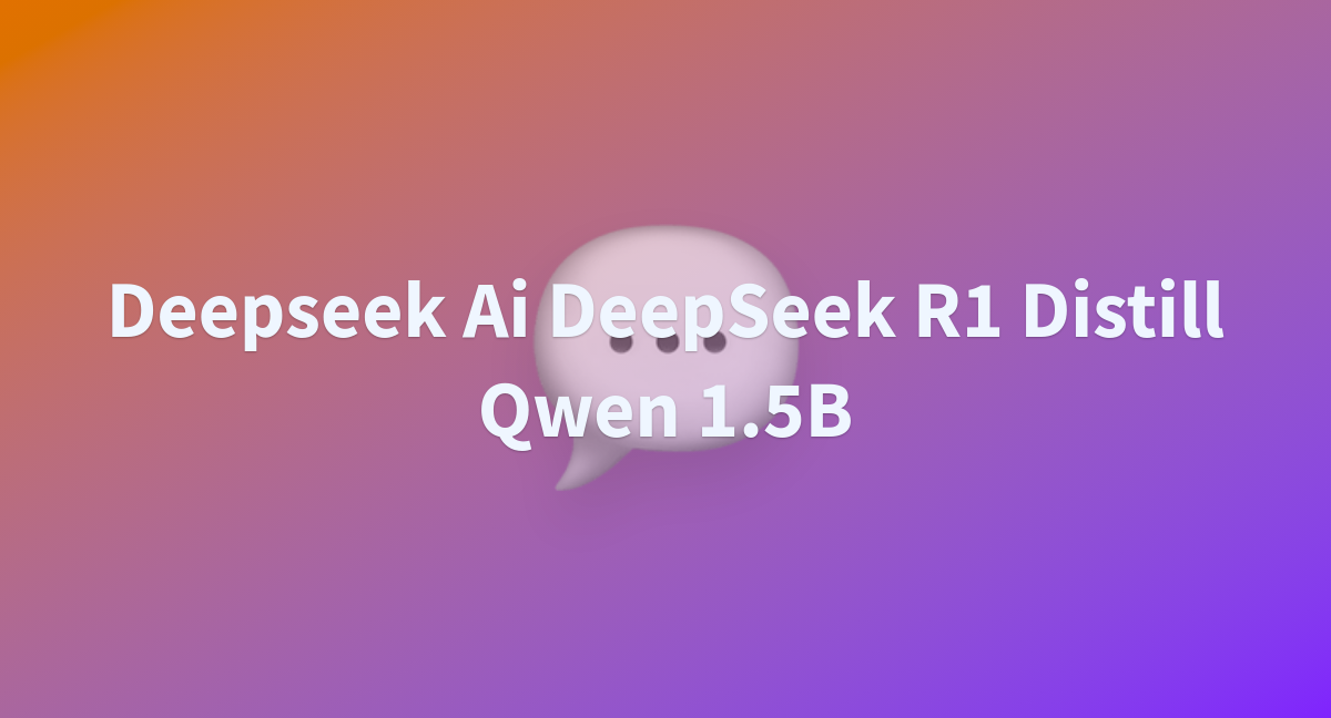 Lmstudio Community Deepseek R1 Distill Qwen 1 5b Gguf Hugging Face – Eroppa Lmstudio Community Deepseek R1 Distill Qwen 1 5b Gguf Hugging Face – Eroppa