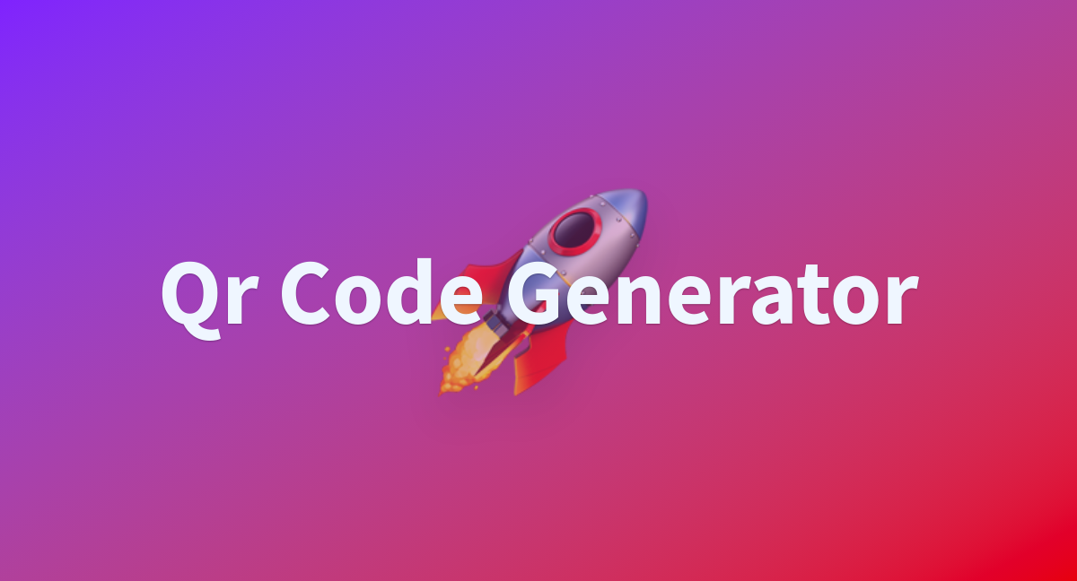 Decodeai Qr Code Generator At Main