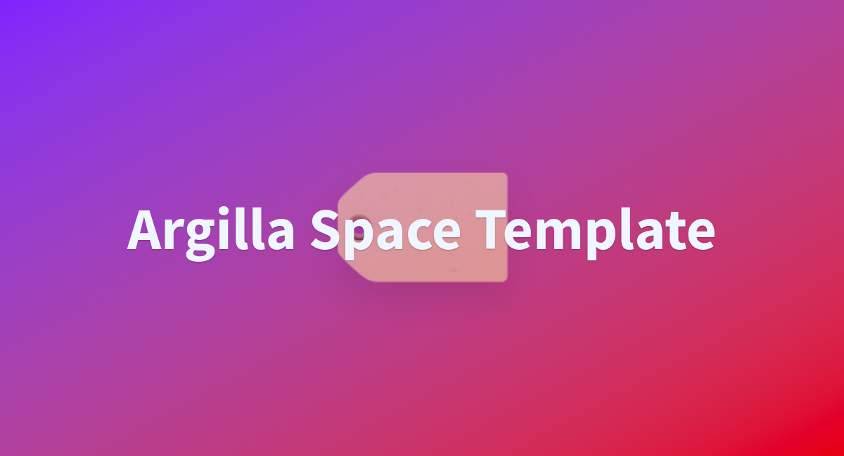 Argilla Space Template - a Hugging Face Space by dvilasuero Argilla Space Template - a Hugging Face Space by dvilasuero
