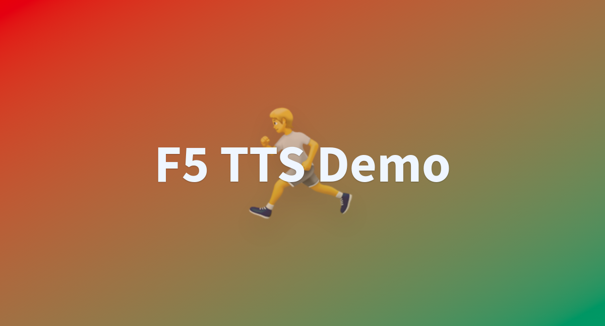F5 TTS Demo - a Hugging Face Space by exnav29 F5 TTS Demo - a Hugging Face Space by exnav29