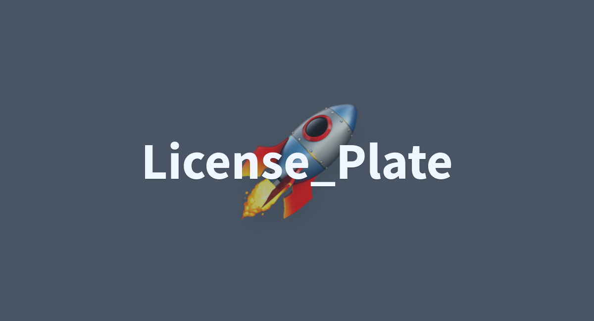 License_Plate - a Hugging Face Space by ilhamsyahids License_Plate - a Hugging Face Space by ilhamsyahids