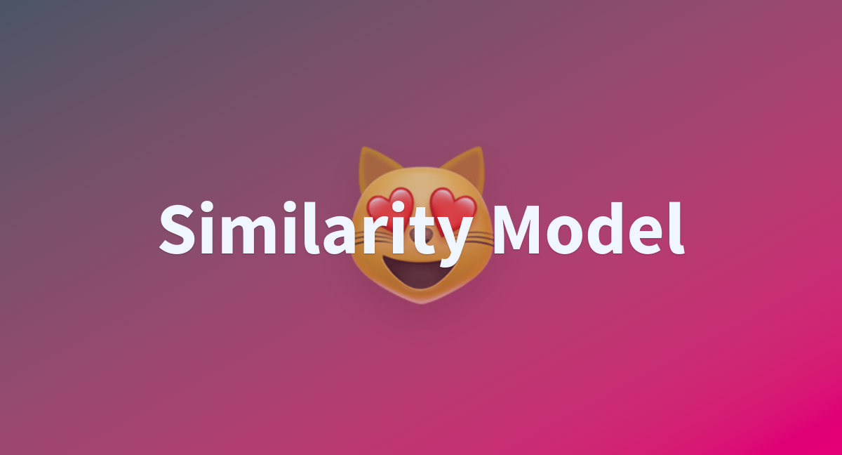 Similarity Model - a Hugging Face Space by ipcgp Similarity Model - a Hugging Face Space by ipcgp