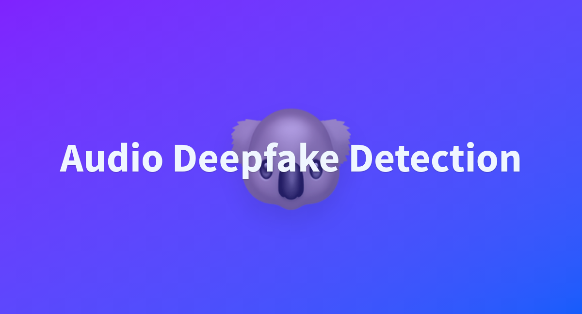 Audio Deepfake Detection - a Hugging Face Space by jeraldgolden Audio Deepfake Detection - a Hugging Face Space by jeraldgolden