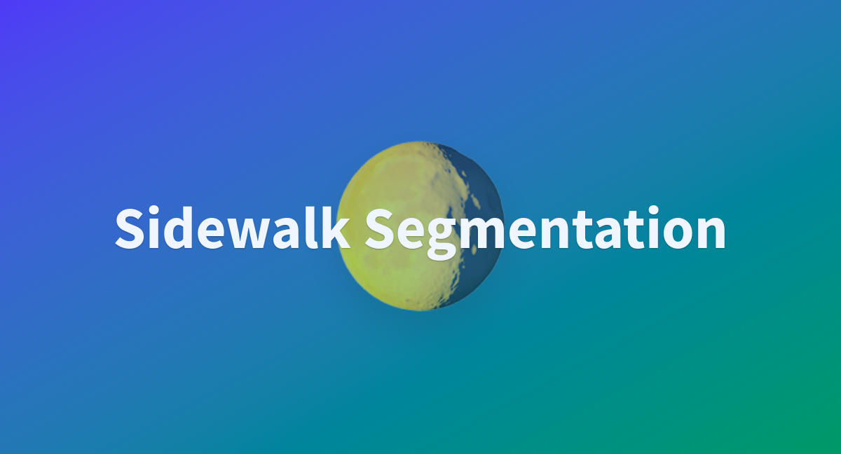 Sidewalk Segmentation - a Hugging Face Space by kitooo Sidewalk Segmentation - a Hugging Face Space by kitooo