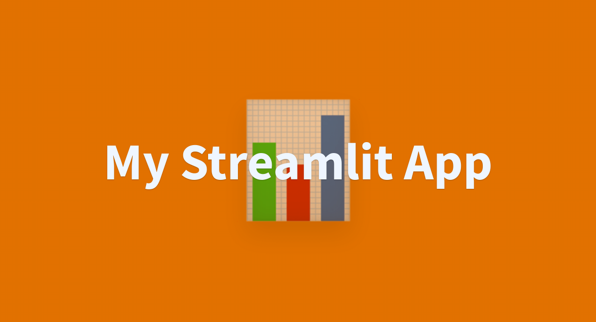My Streamlit App - a Hugging Face Space by marusia My Streamlit App - a Hugging Face Space by marusia