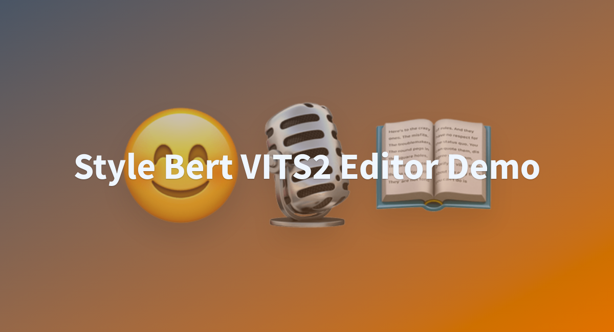 static/index.html · matsuap/Style-Bert-VITS2-Editor-Demo at main static/index.html · matsuap/Style-Bert-VITS2-Editor-Demo at main