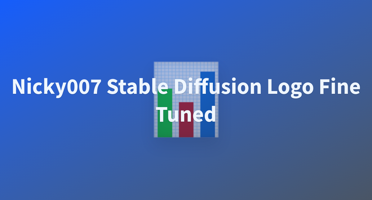Nicky007 Stable Diffusion Logo Fine Tuned - a Hugging Face Space by meeezy Nicky007 Stable Diffusion Logo Fine Tuned - a Hugging Face Space by meeezy