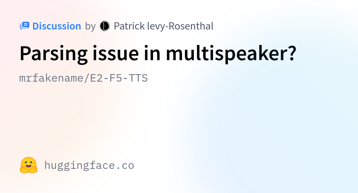 mrfakename/E2-F5-TTS · Parsing issue in multispeaker? mrfakename/E2-F5-TTS · Parsing issue in multispeaker?