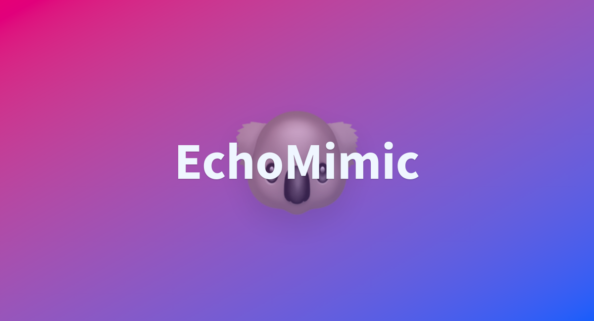 README.md · multimodalart/EchoMimic-zero at main README.md · multimodalart/EchoMimic-zero at main