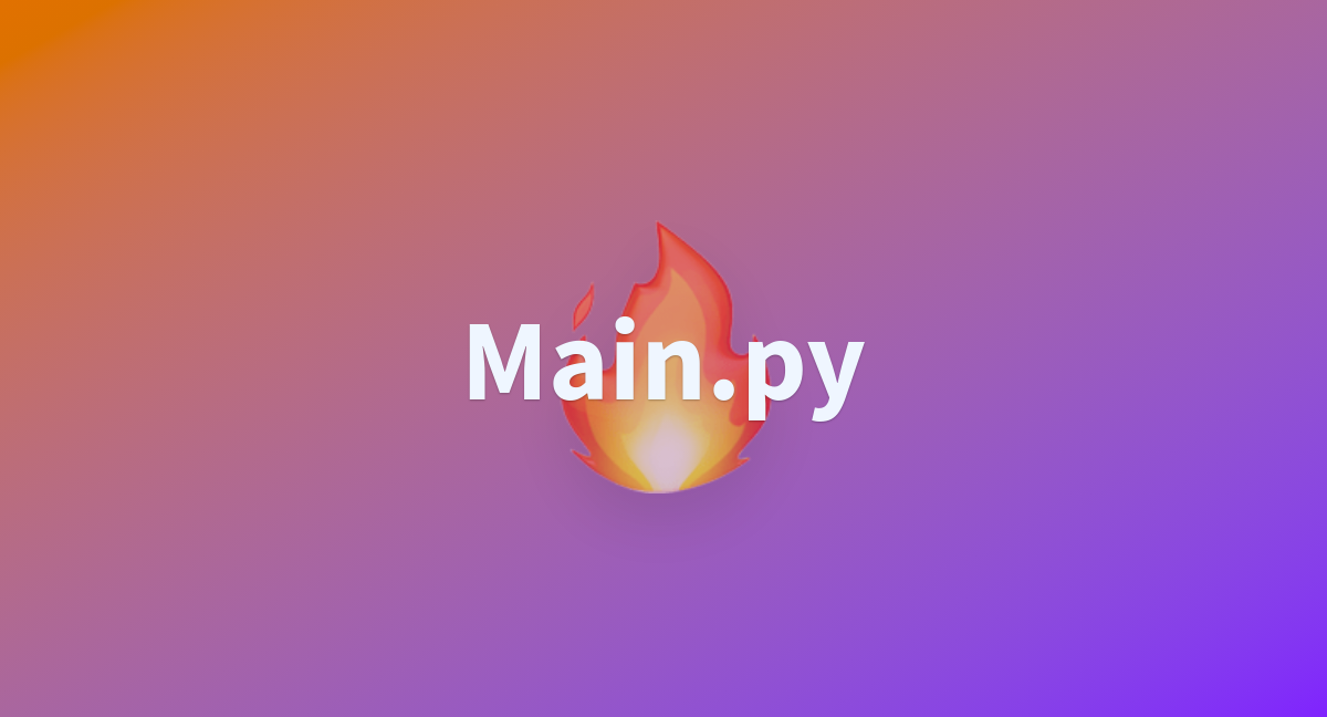 mypyspace/main.py at main mypyspace/main.py at main