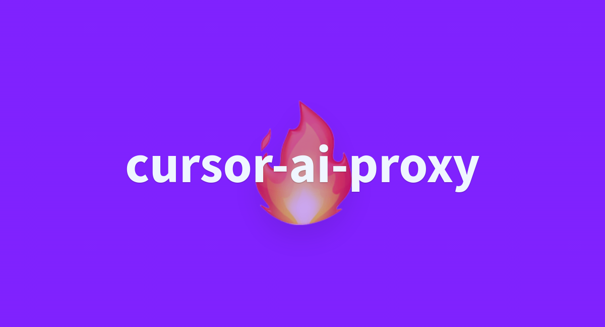 cursor-ai-proxy - a Hugging Face Space by nanoph cursor-ai-proxy - a Hugging Face Space by nanoph