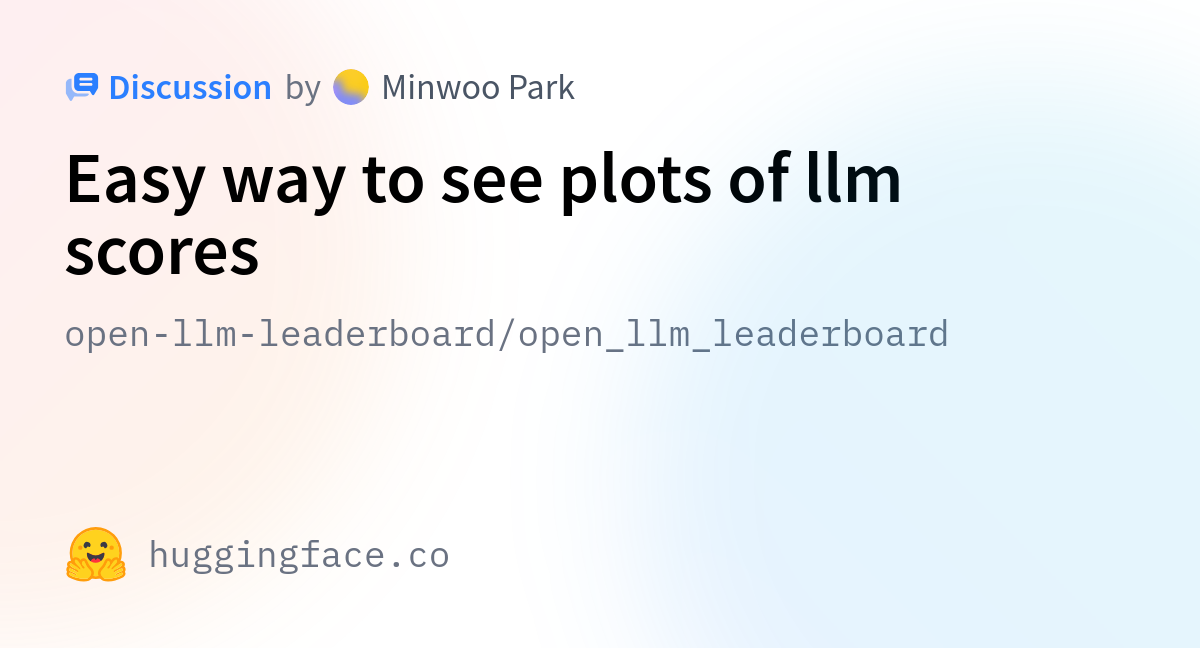 open-llm-leaderboard/open_llm_leaderboard · Easy way to see plots of ... open-llm-leaderboard/open_llm_leaderboard · Easy way to see plots of ...