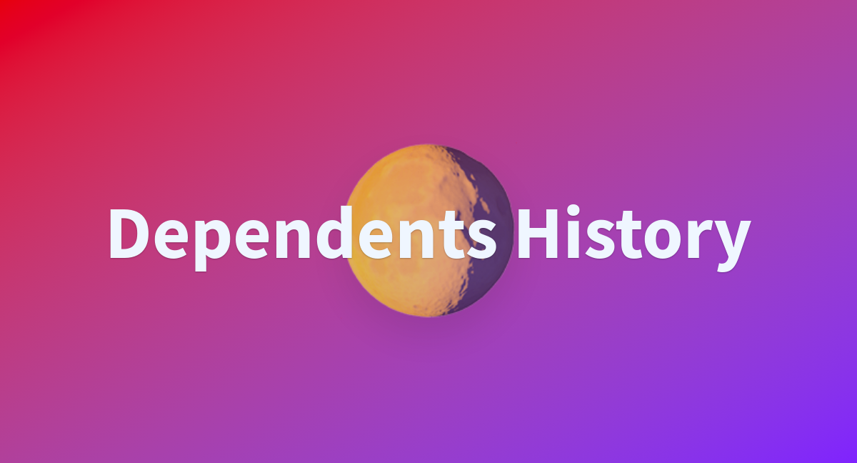 Dependents History - a Hugging Face Space by open-source-metrics Dependents History - a Hugging Face Space by open-source-metrics