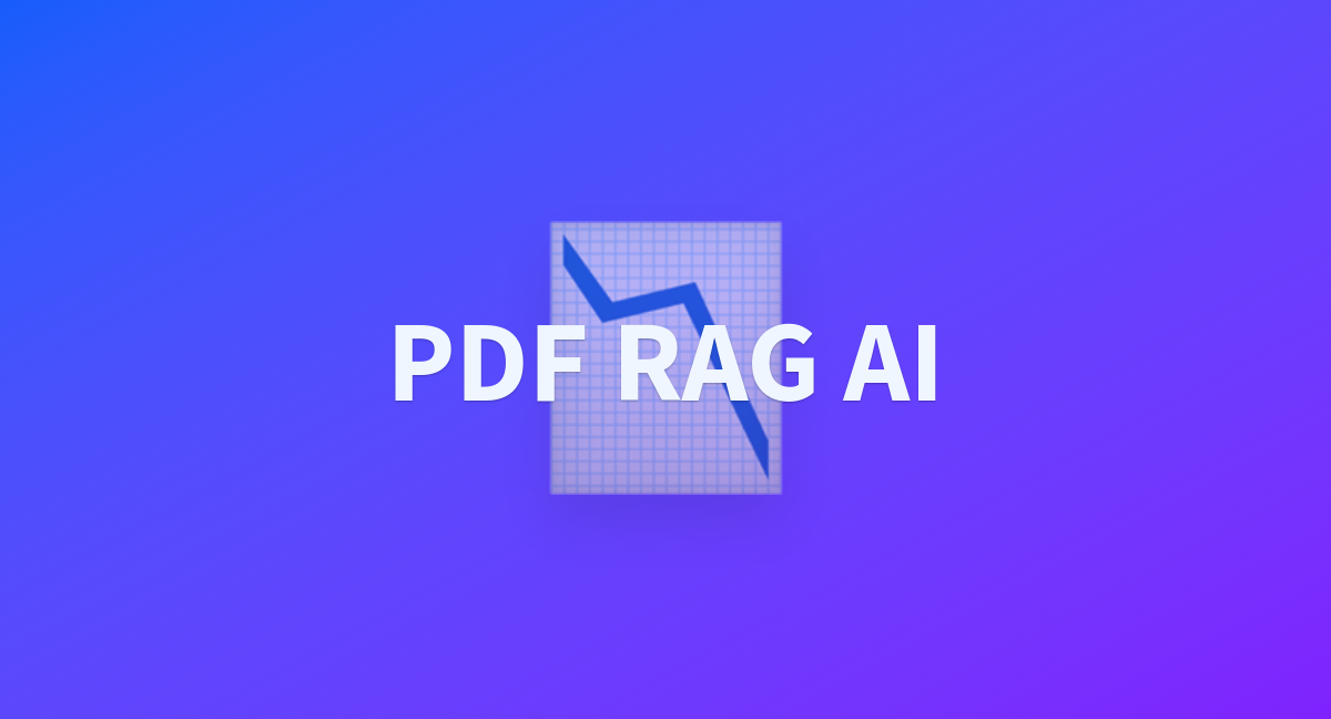 PDF RAG - a Hugging Face Space by openfree PDF RAG - a Hugging Face Space by openfree