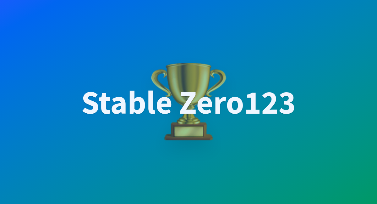 Stable Zero123 - a Hugging Face Space by p4vv37 Stable Zero123 - a Hugging Face Space by p4vv37