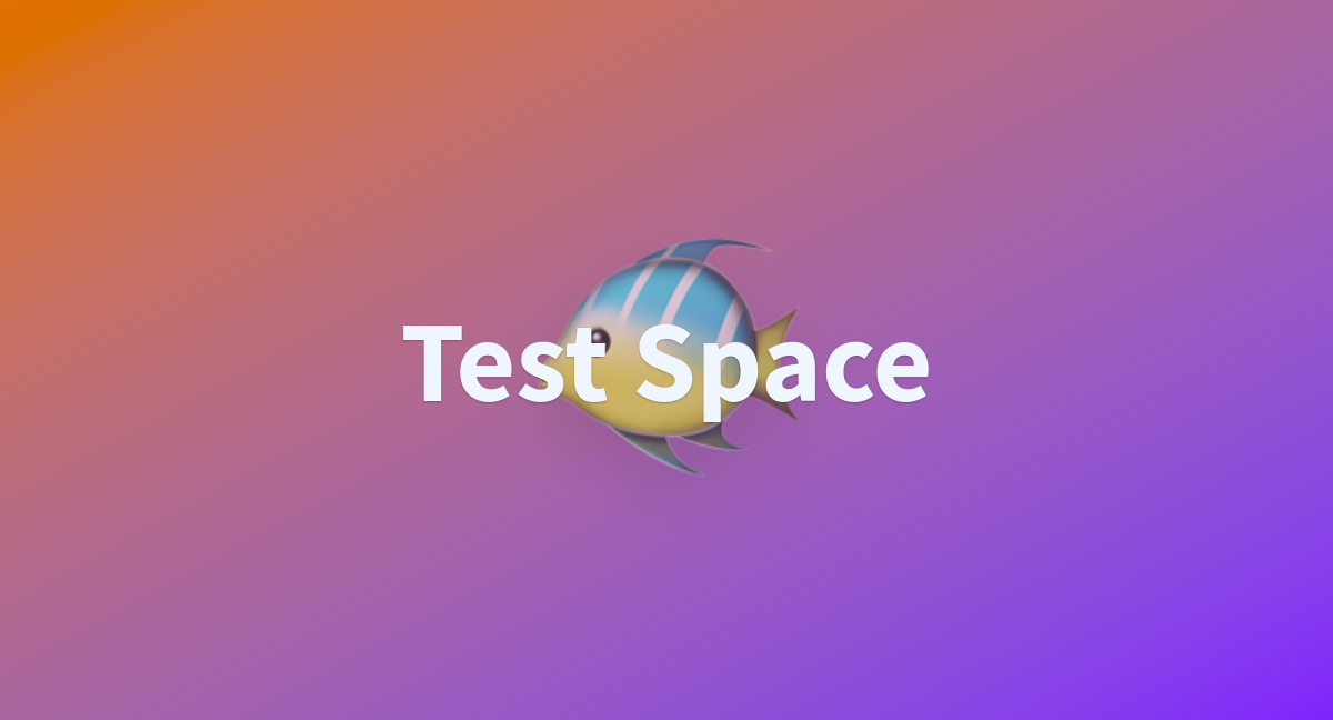 Test Space - a Hugging Face Space by paloma99 Test Space - a Hugging Face Space by paloma99
