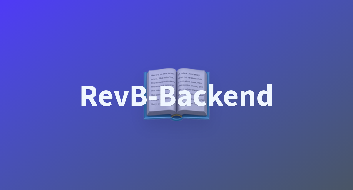 main.py · palondomus/RevB-Backend at main main.py · palondomus/RevB-Backend at main