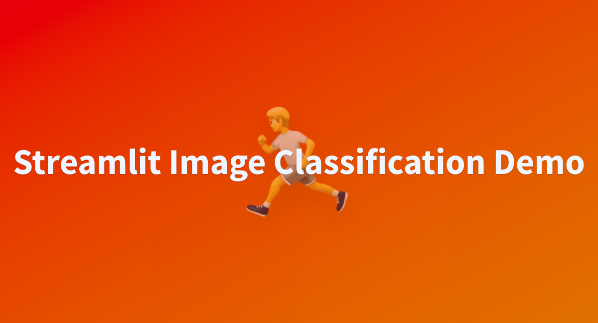Streamlit Image Classification Demo - a Hugging Face Space by pytholic Streamlit Image Classification Demo - a Hugging Face Space by pytholic