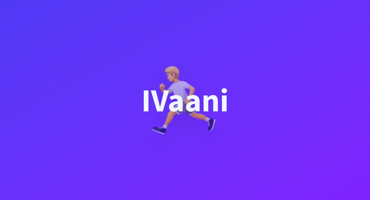 rukaiyah-indika-ai/iVaani at main rukaiyah-indika-ai/iVaani at main