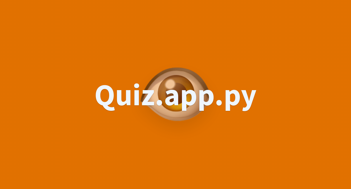 sabooor/quiz.app.py at main sabooor/quiz.app.py at main