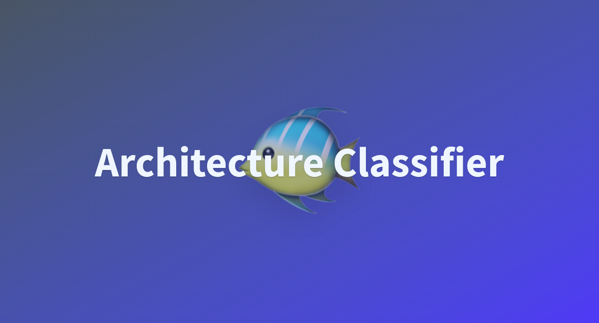 Architecture Classifier A Hugging Face Space By Seandokko