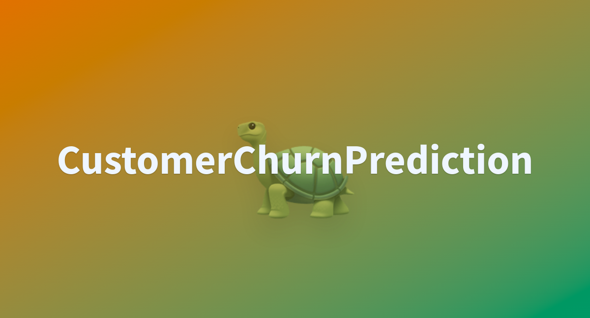CustomerChurnPrediction - a Hugging Face Space by shambhavimishra CustomerChurnPrediction - a Hugging Face Space by shambhavimishra