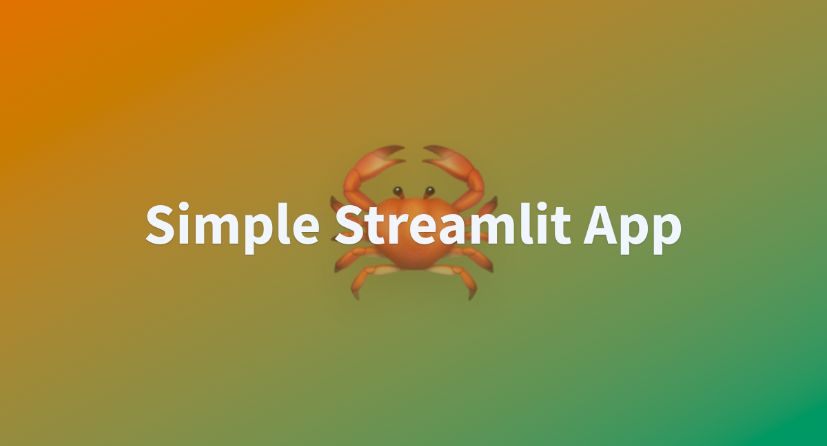 Simple Streamlit App - a Hugging Face Space by shannymonte Simple Streamlit App - a Hugging Face Space by shannymonte