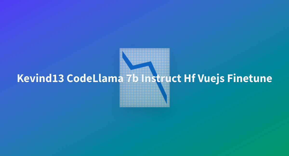 shuper/kevind13-codeLlama-7b-Instruct-hf-vuejs-finetune at main shuper/kevind13-codeLlama-7b-Instruct-hf-vuejs-finetune at main