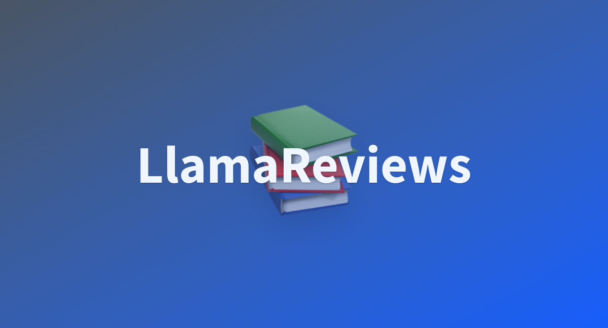 run.ipynb · teragron/LlamaReviews at main run.ipynb · teragron/LlamaReviews at main