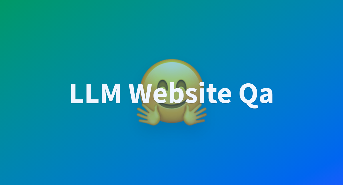thisisishara/llm-website-qa at main thisisishara/llm-website-qa at main