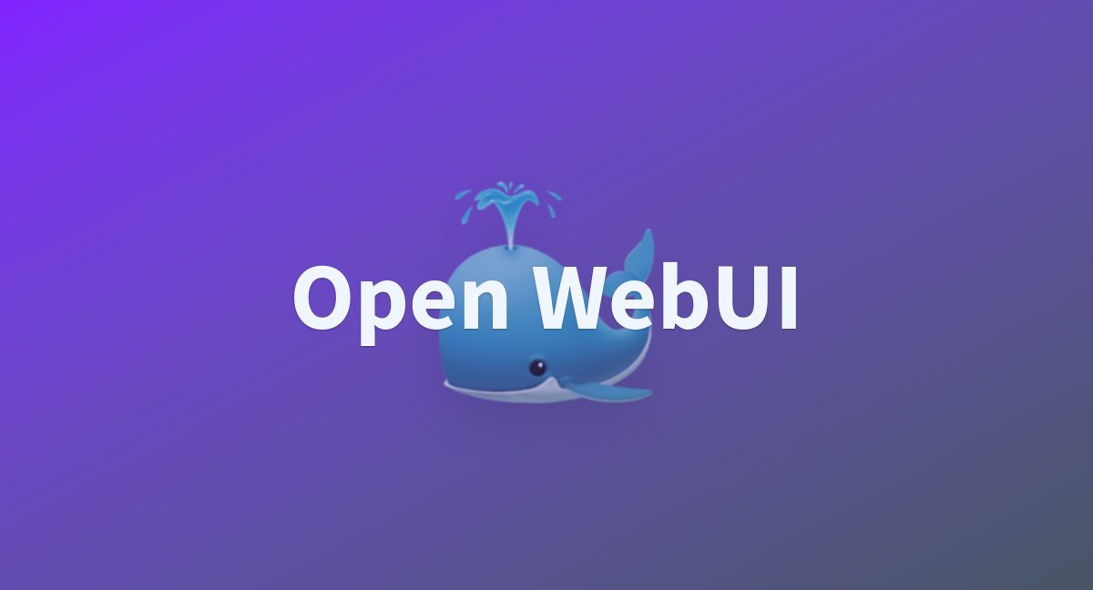 Open WebUI - a Hugging Face Space by tibbar Open WebUI - a Hugging Face Space by tibbar