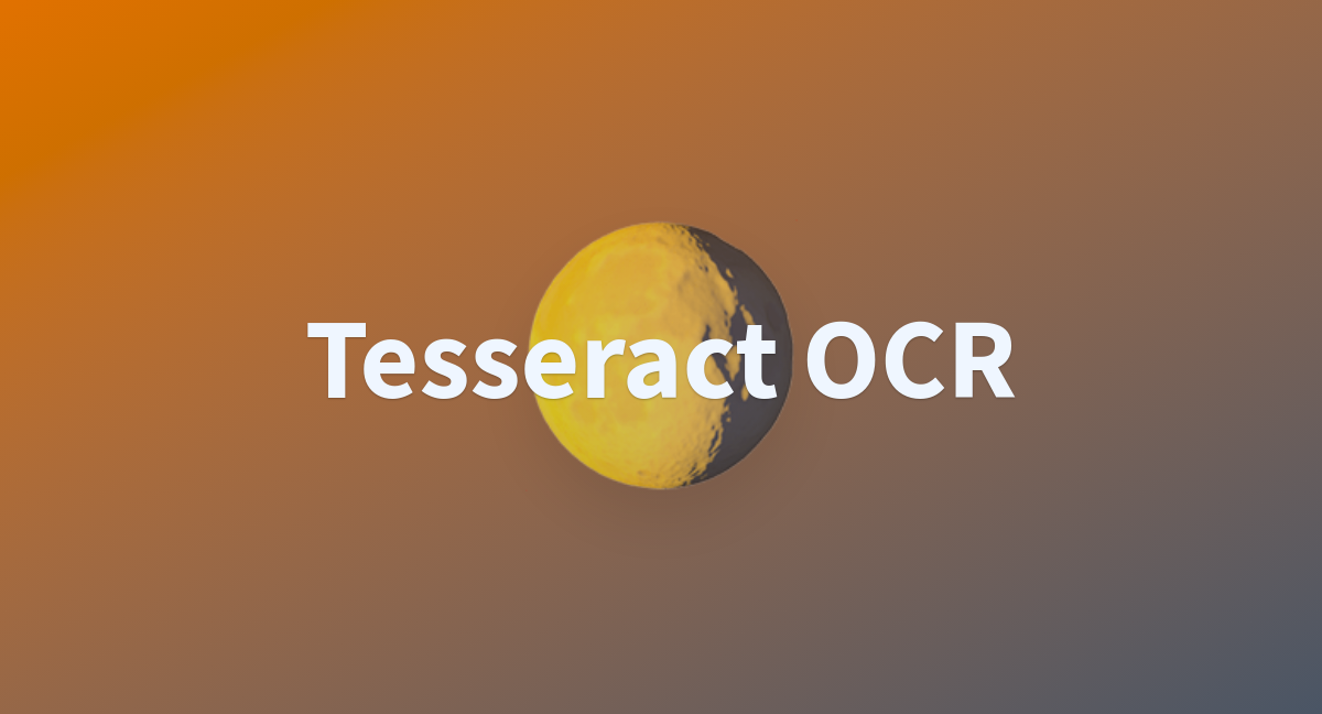 Tesseract Ocr A Hugging Face Space By Tomofi