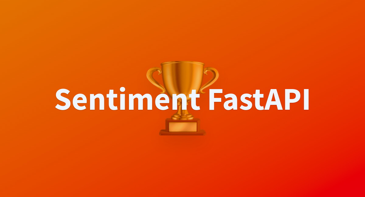 Sentiment FastAPI - a Hugging Face Space by umair894 Sentiment FastAPI - a Hugging Face Space by umair894