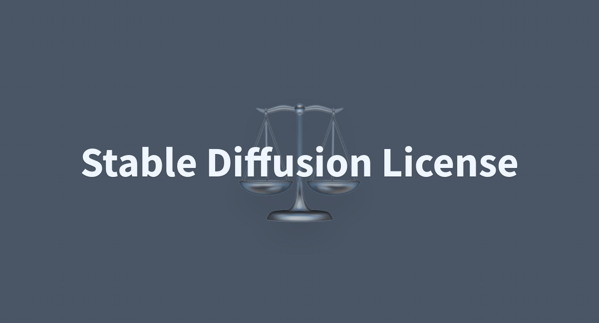 Stable Diffusion License - a Hugging Face Space by viait Stable Diffusion License - a Hugging Face Space by viait