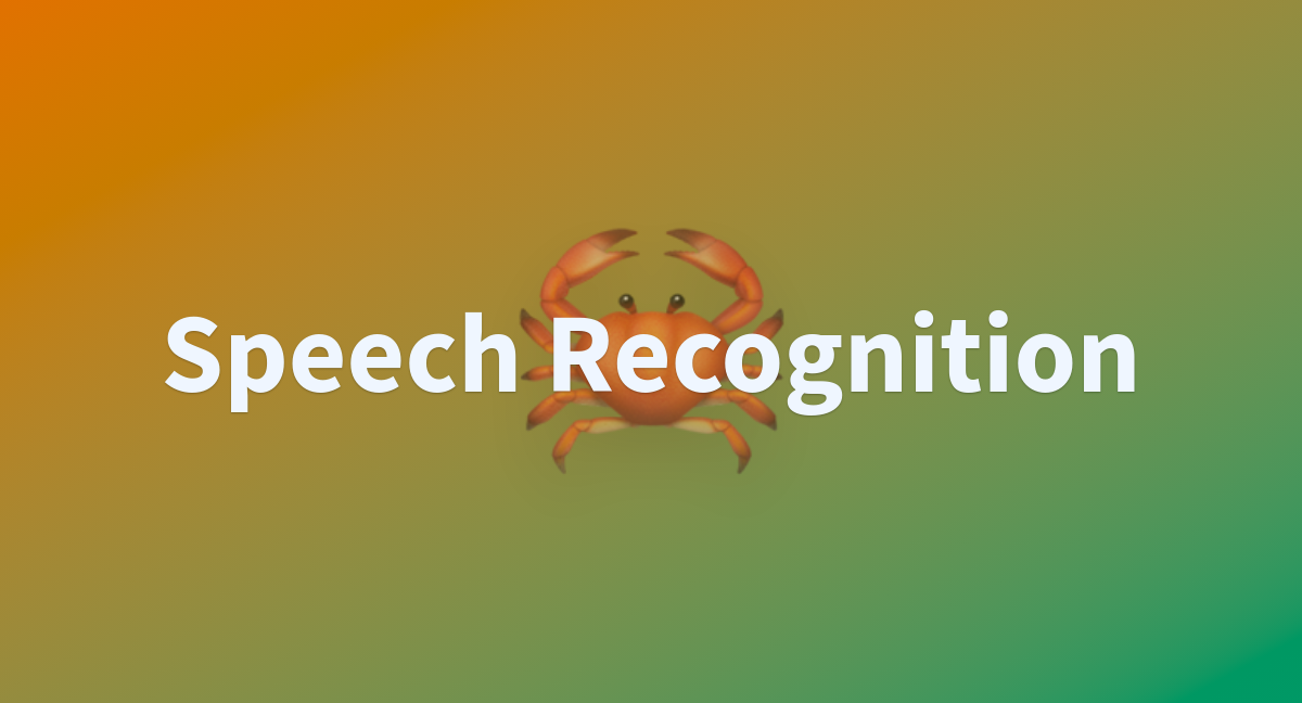 Speech Recognition - a Hugging Face Space by viniods Speech Recognition - a Hugging Face Space by viniods