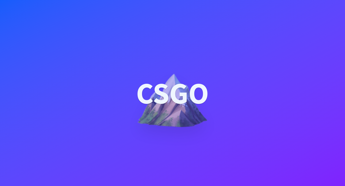 Csgo A Hugging Face Space By Xingpng