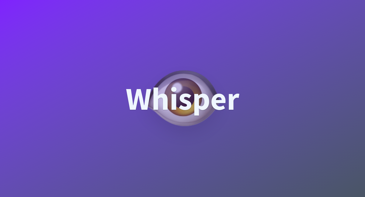 Whisper - a Hugging Face Space by yosuke-i Whisper - a Hugging Face Space by yosuke-i
