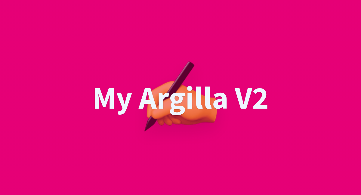 My Argilla V2 - a Hugging Face Space by yvetteyaoliu My Argilla V2 - a Hugging Face Space by yvetteyaoliu